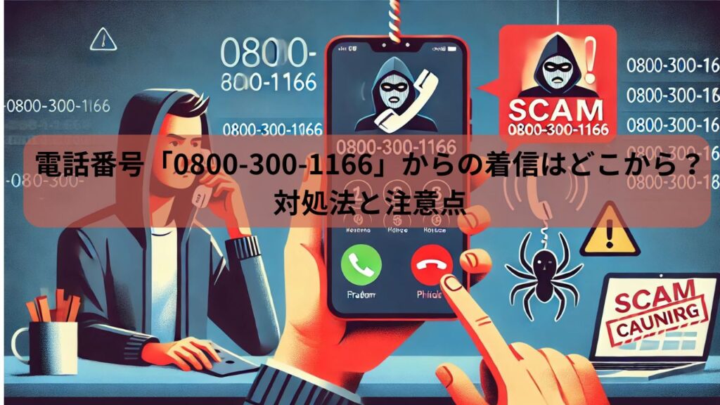 電話番号「0800-300-8152」からの着信はどこから？対処法と注意点 | 子育てとサッカー