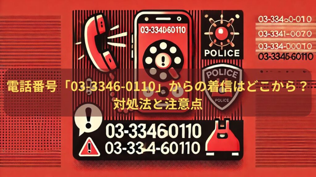 電話番号「0800-123-0560」からの着信はどこから？対処法と注意点 | 子育てとサッカー