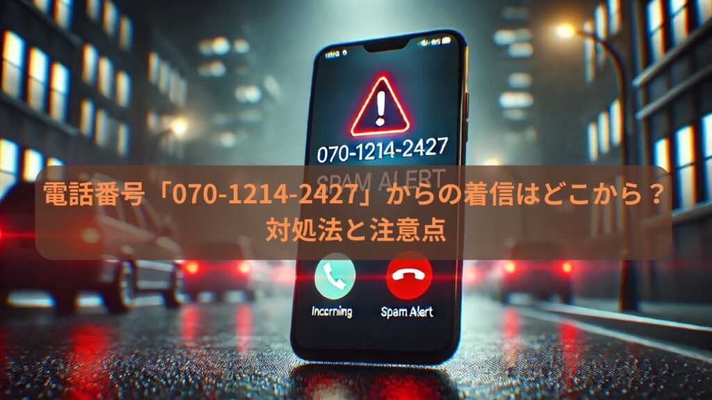 「08007770290/0800-777-0290」からの着信はどこから？対処法と注意点 | 子育てとサッカー